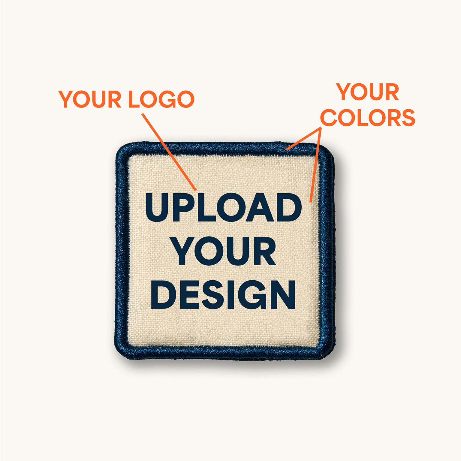 Custom Embroidered Patch - Square - Upload Your Design – Patchify®