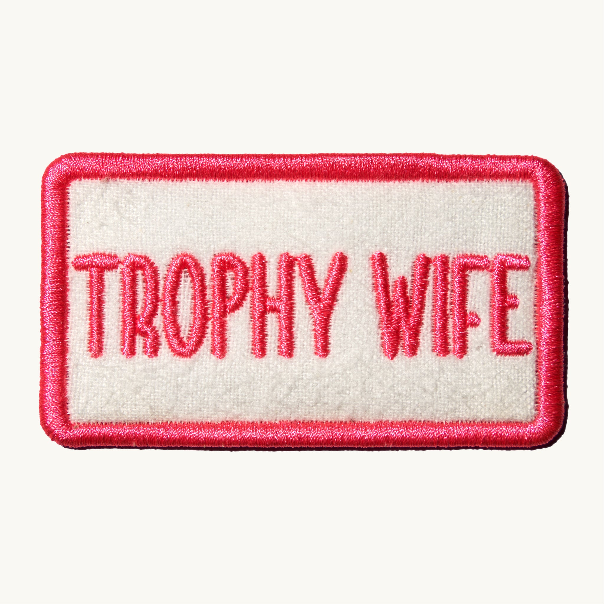 Patchify | Trophy Wife Patch - Flaunt Your Trophy Status – Patchify®